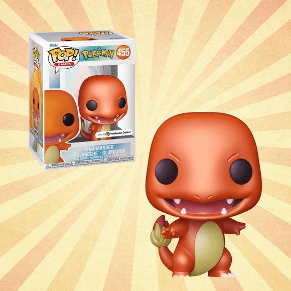 Funko | Toys | Funko Pop Pokmon Charmander 455 Pearlescent | Poshmark
